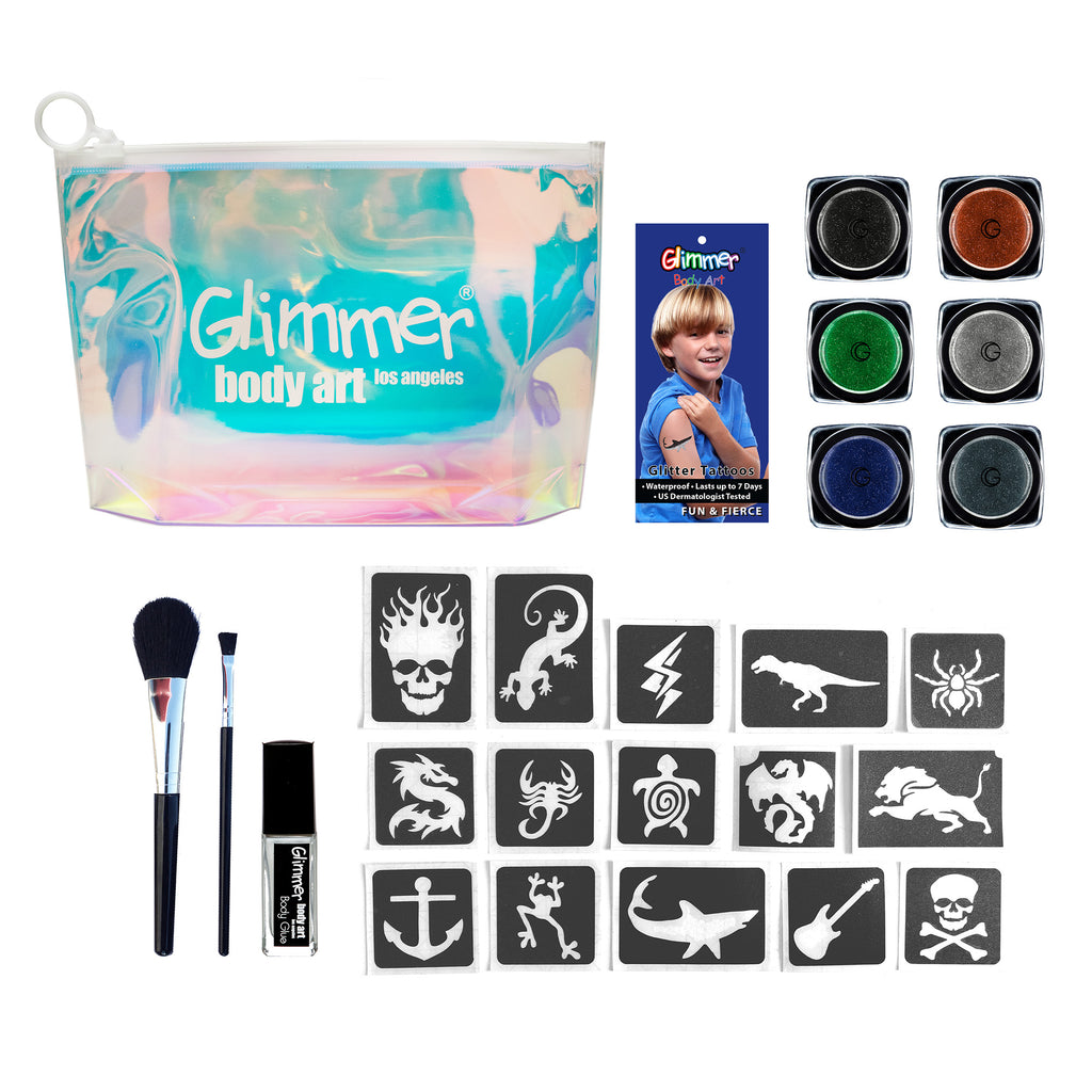 Glitter Tattoo Kits - Glimmer Body Art